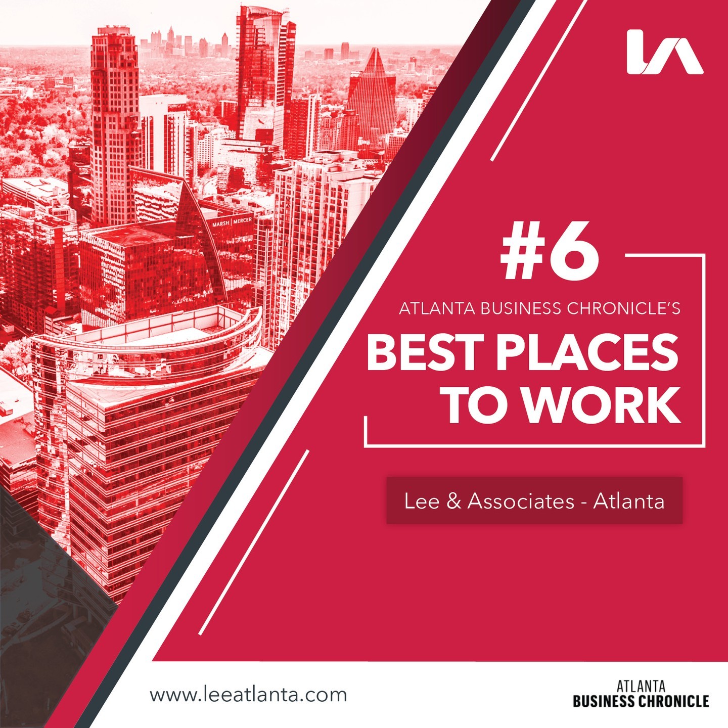 LEE IN THE NEWS: Honored As One of Best Places To Work In Atlanta For ...