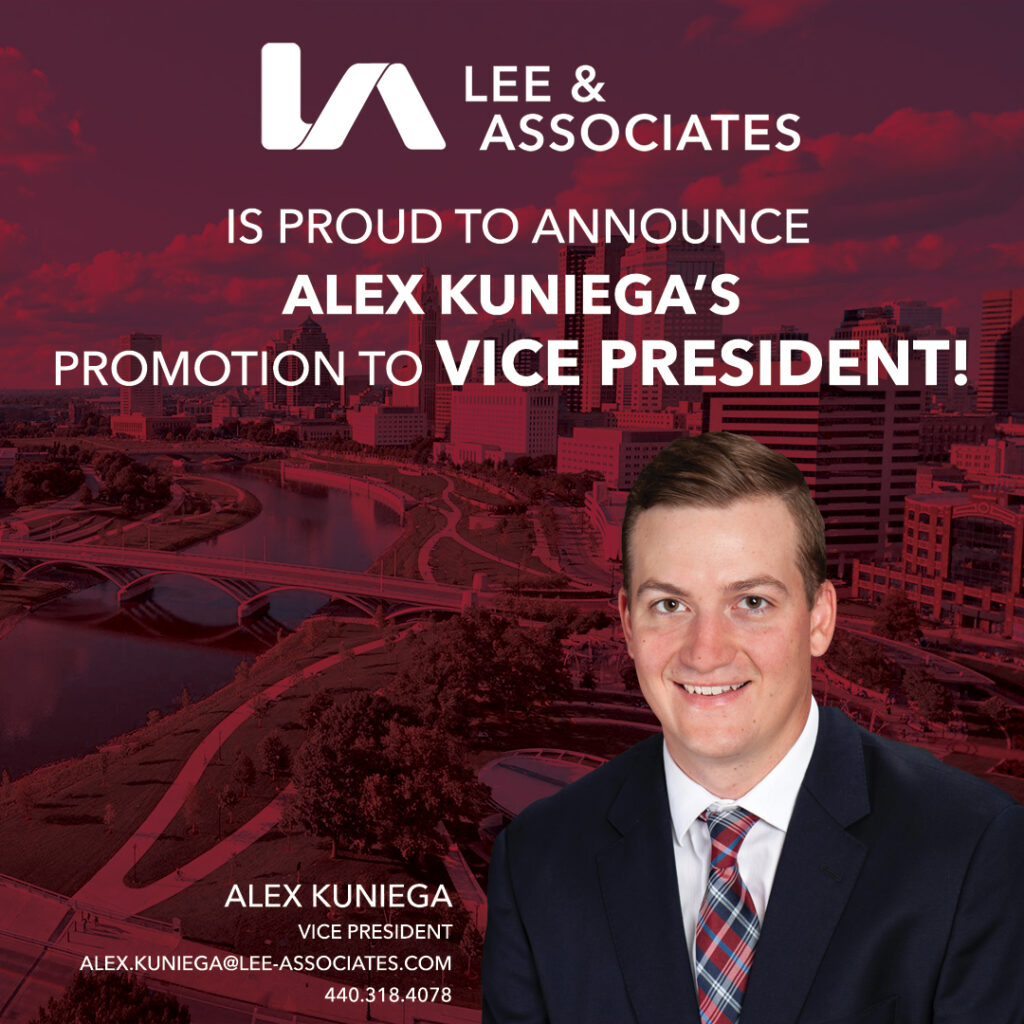 Lee & Associates Promotes Alex Kuniega To Vice President - Lee ...