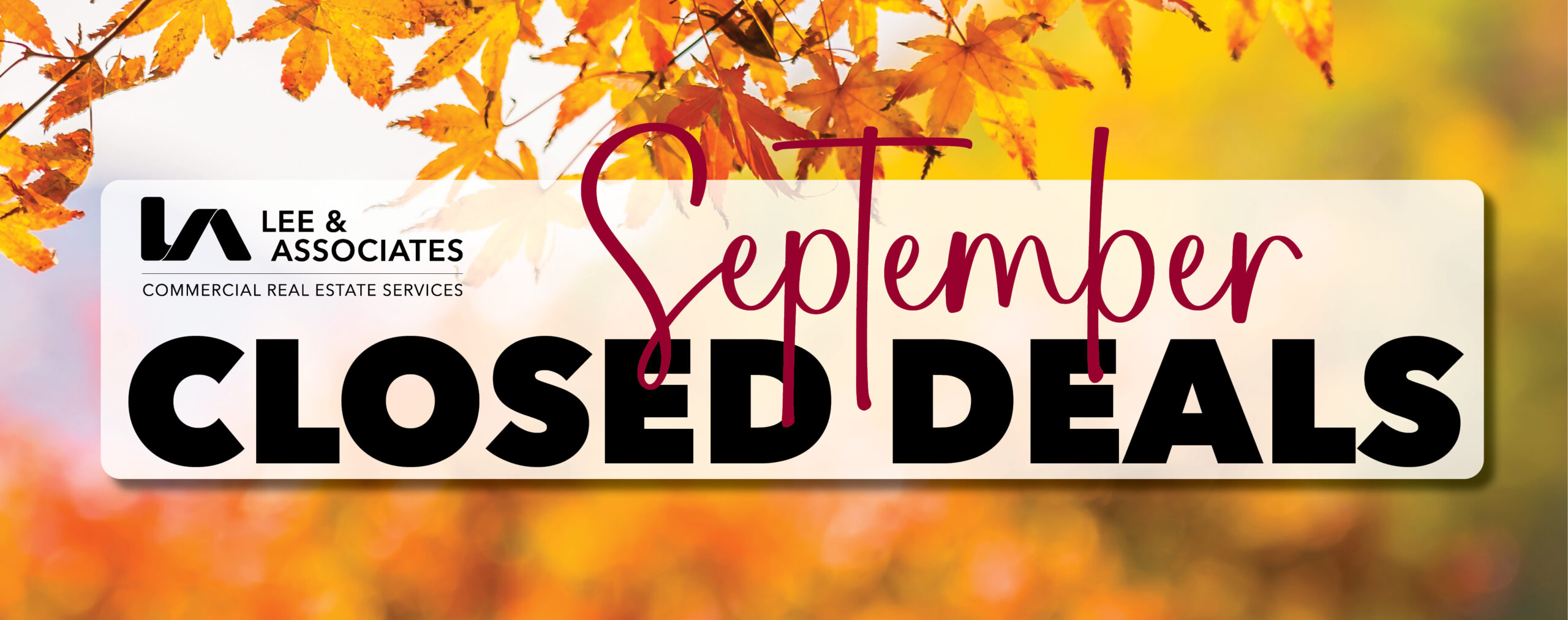 September's Featured Closed Deals - Lee & Associates Greenville