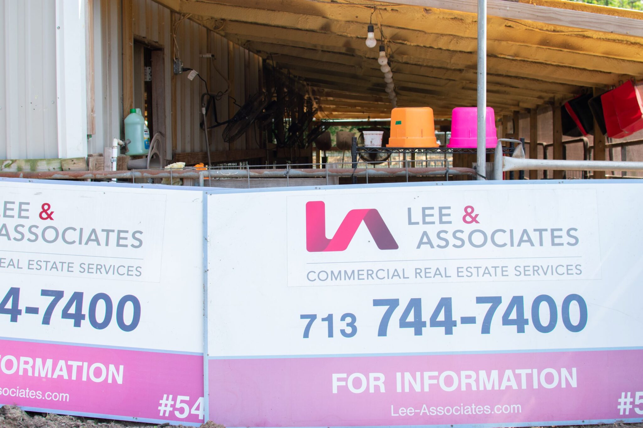 Repurposed Lee And Associates Signs For Shelter Smaller Lee And Associates Houston