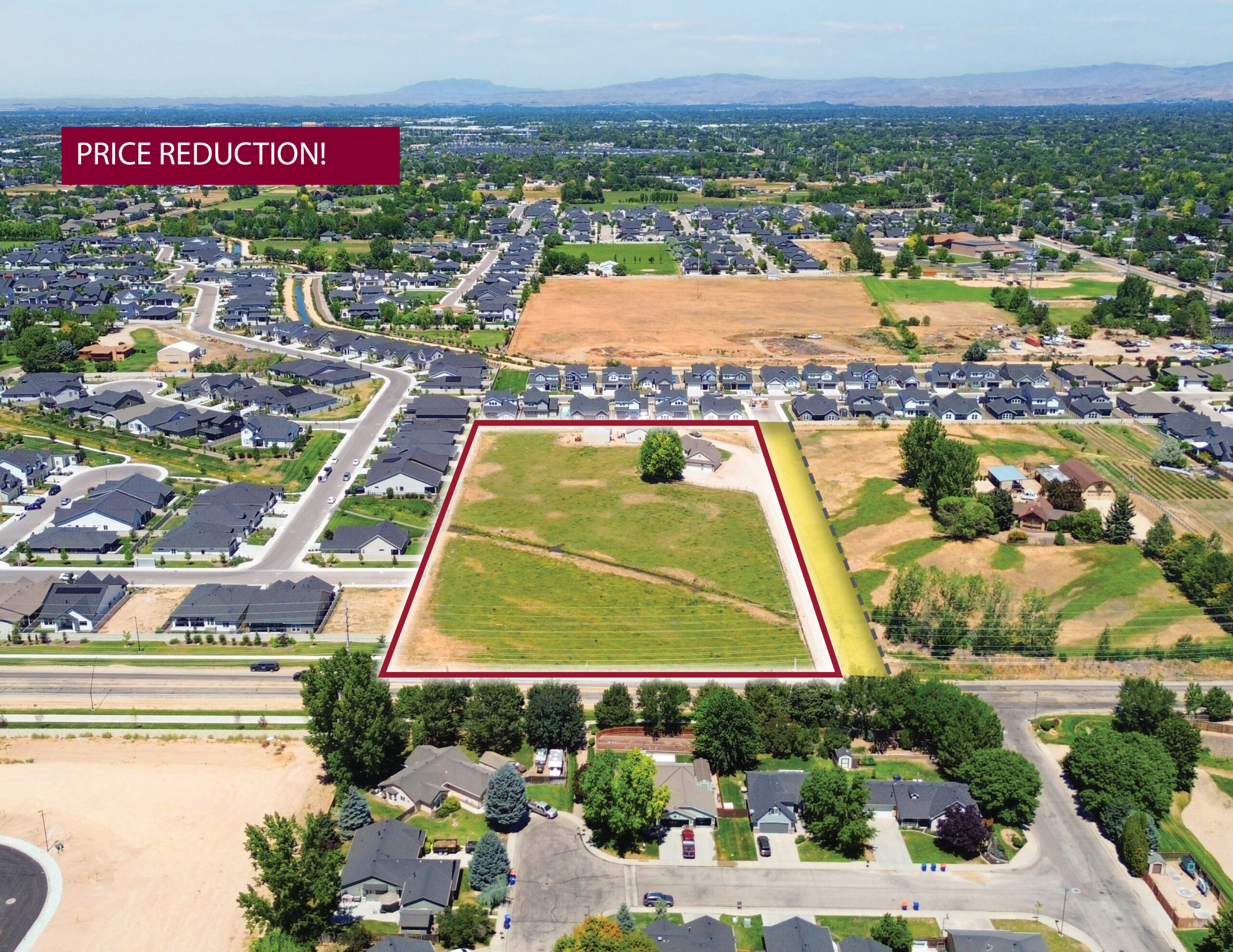 Pricing Reduction | 5 AC Residential Development Site in South Meridian ...