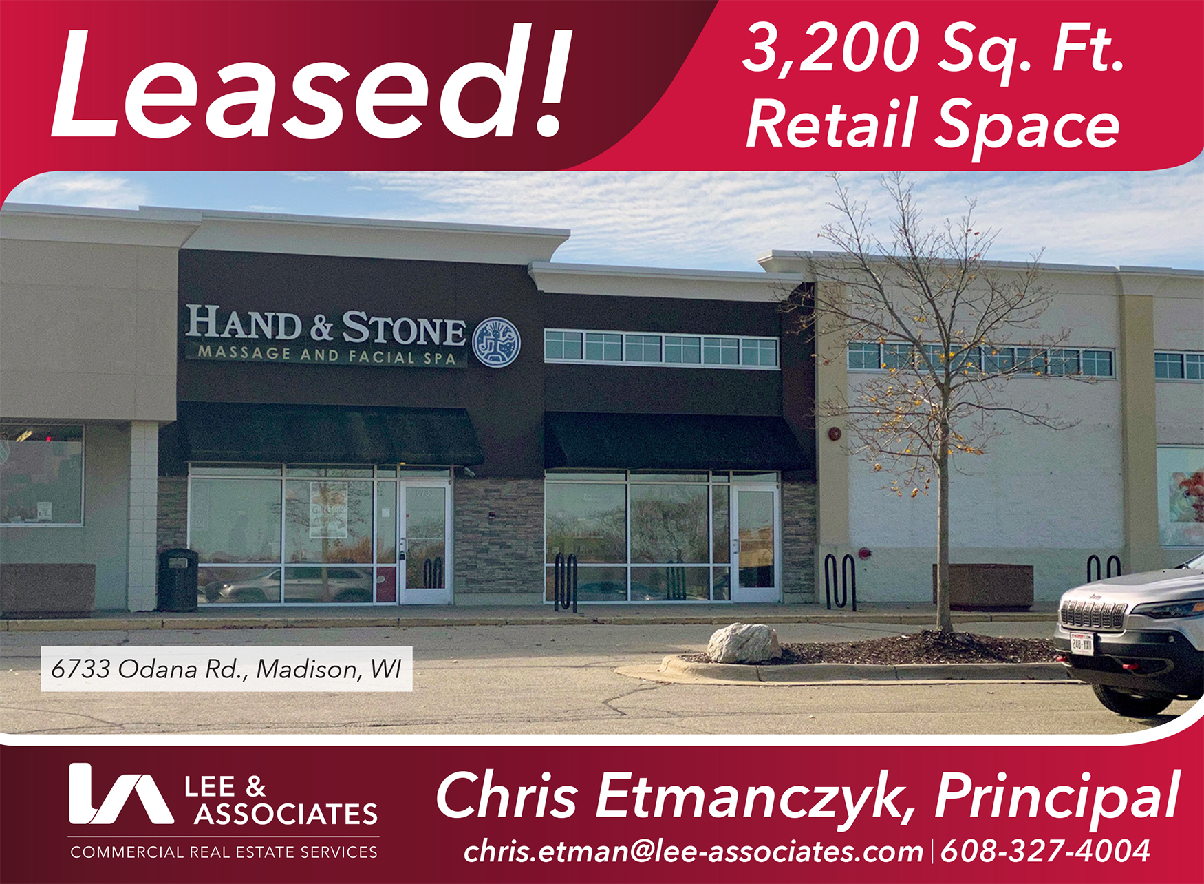 Leased! 3,200 Sq. Ft. Retail Space - Madison | Lee & Associates