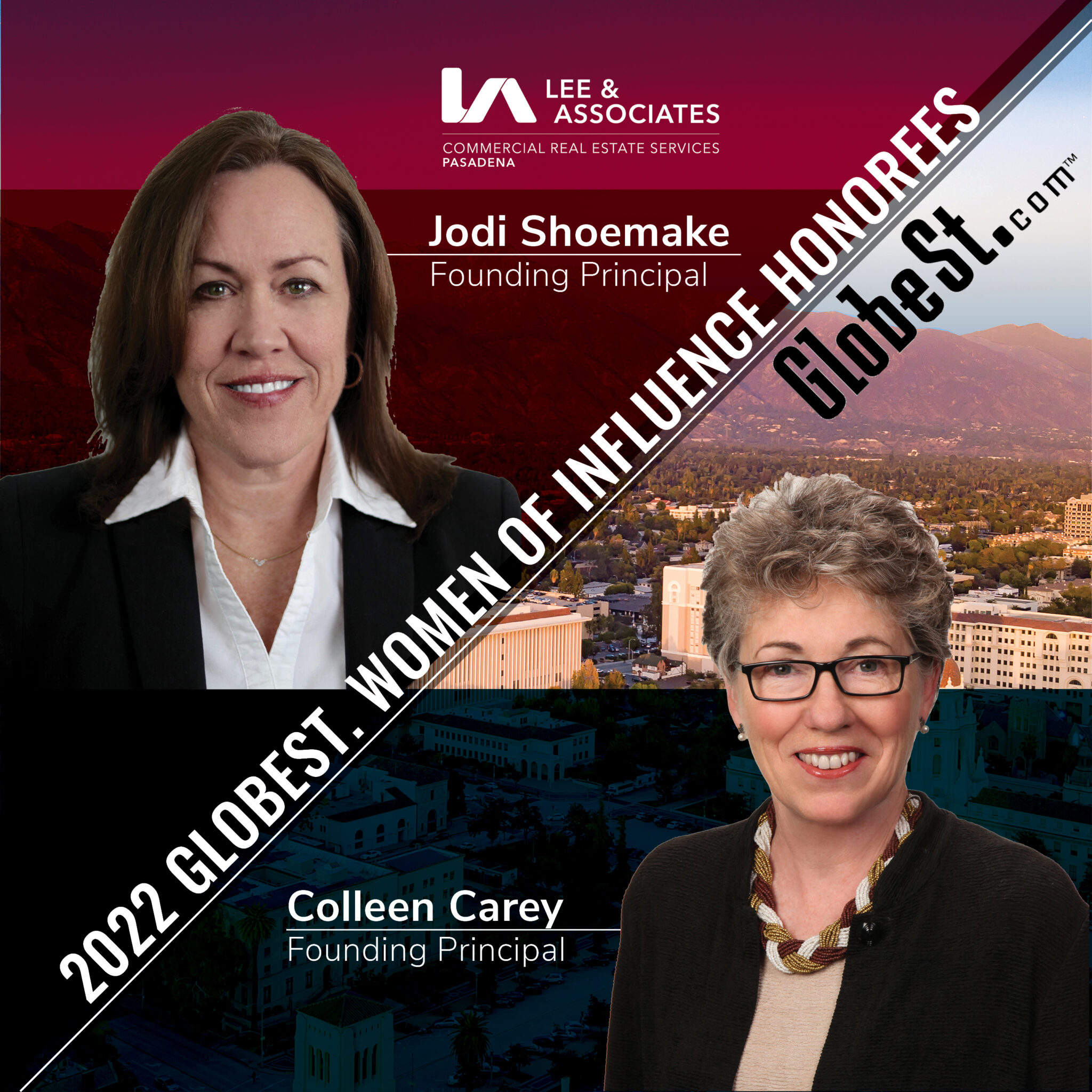 GlobeSt. Women of Influence Awards 2022 - Lee & Associates Pasadena