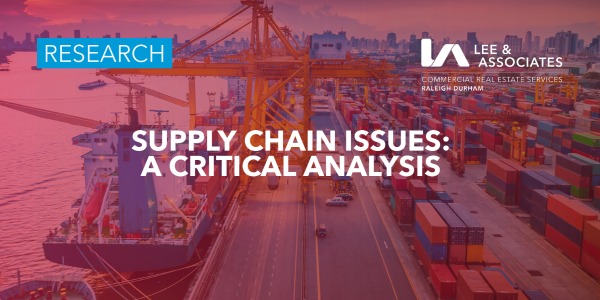 Supply Chain Issues: A Critical Analysis - Lee & Associates | Raleigh ...
